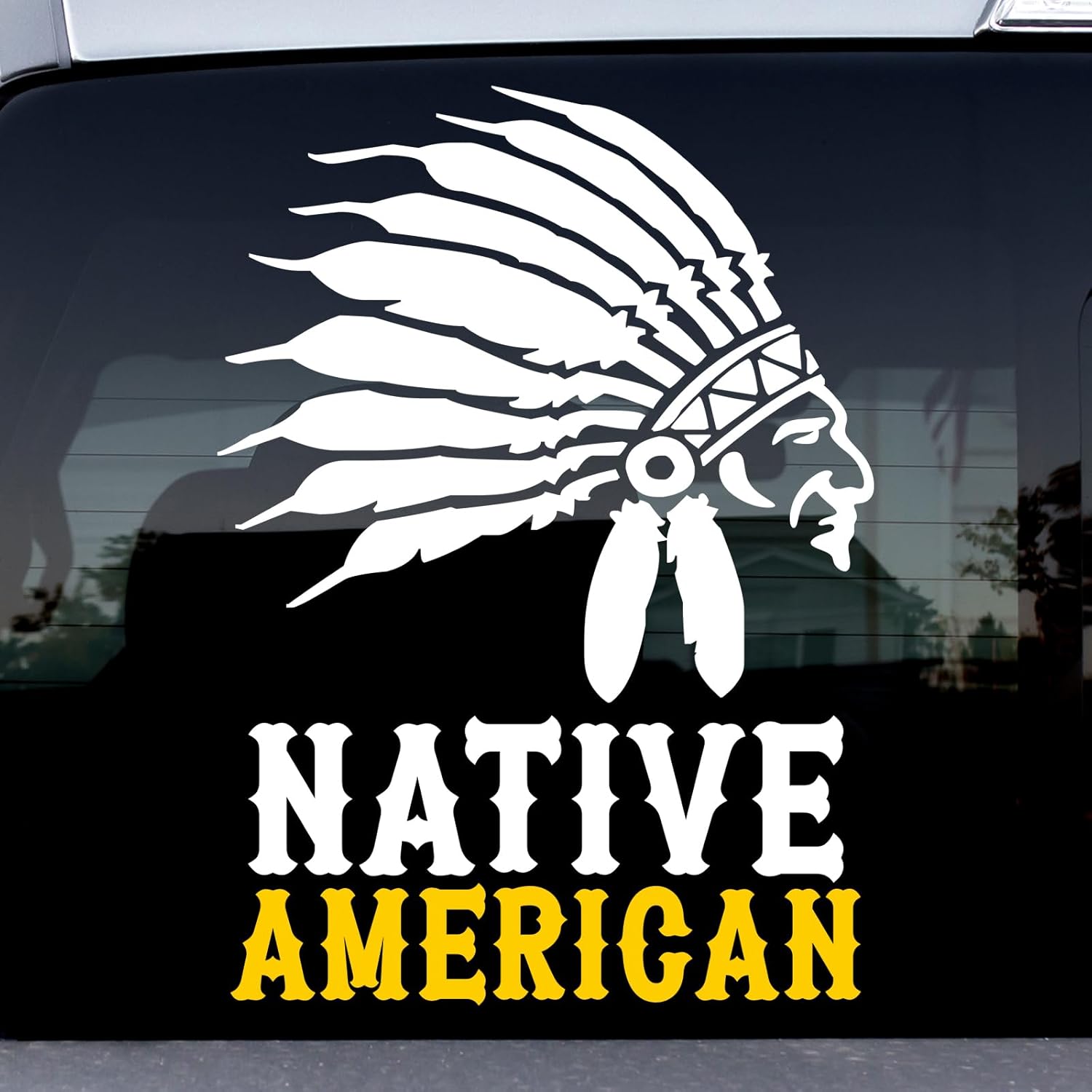 Amazon.com: 5pcs The Original Native American Indian Sticker Decal for ...