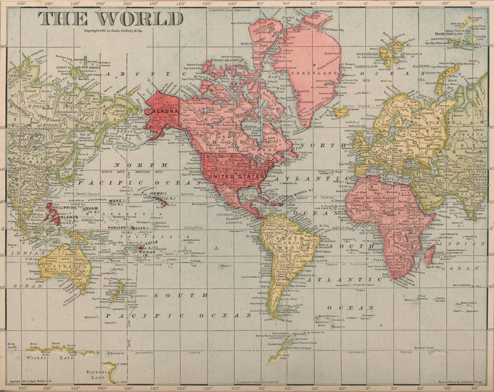 Vintage Map High Resolution