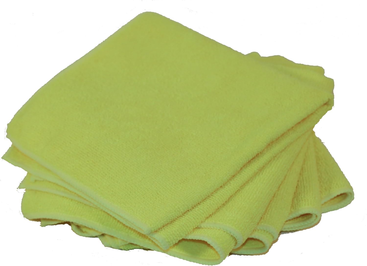 Amazon.com: Large Microfiber Cloth, Yellow, 24 Pack : Health & Household