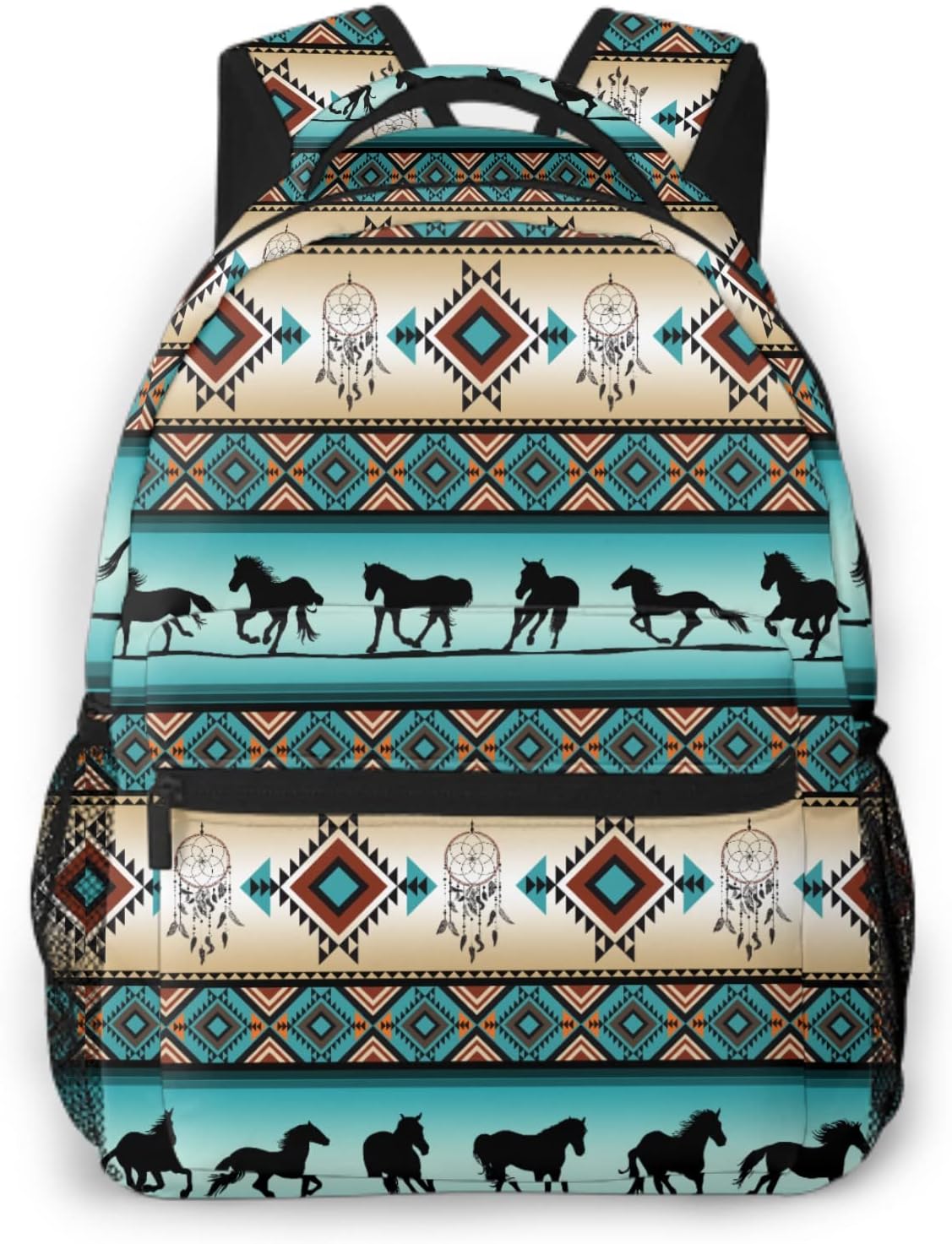 Amazon.com | Navajo Horse Backpacks for Girls Boys Kids Aztec Backpack ...