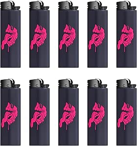 Amazon.com: FLS 20 Pack Disposable Lighters, Assorted Unique Lighters ...