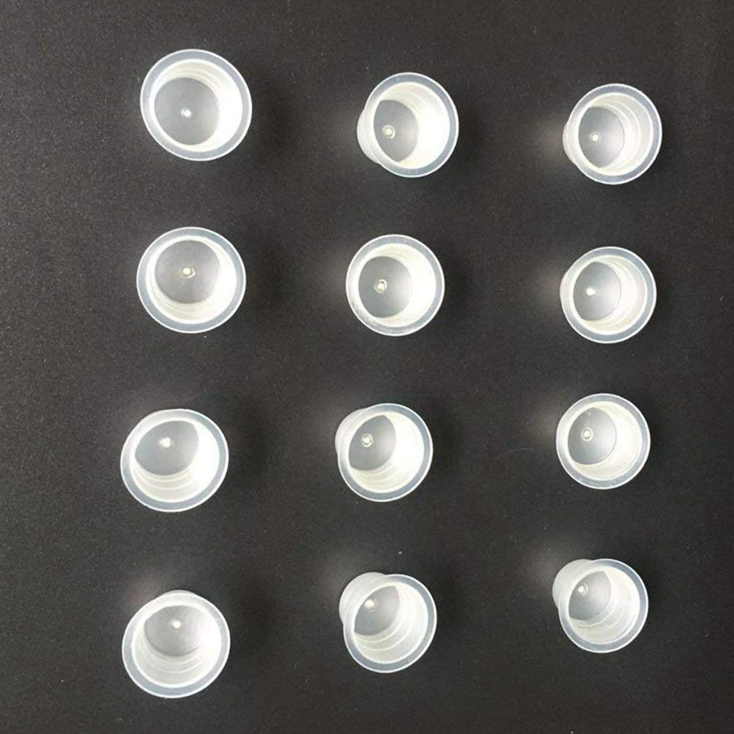 Snapklik.com : Disposable Ink Cups,DOWEI 500pcs Plastic Large Ink ...