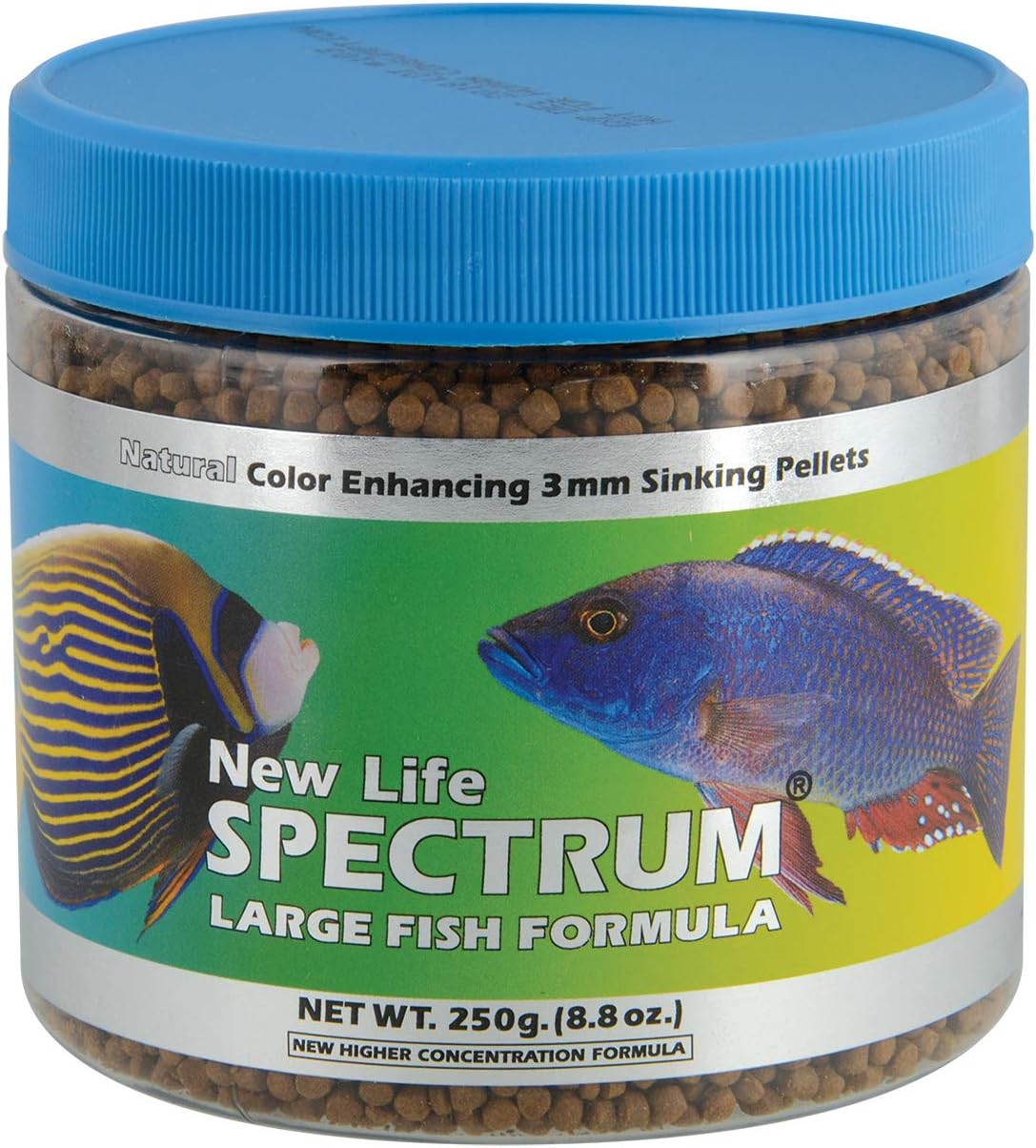 Amazon.com: New Life Spectrum Large Fish Formula 3mm Sinking Pellet ...