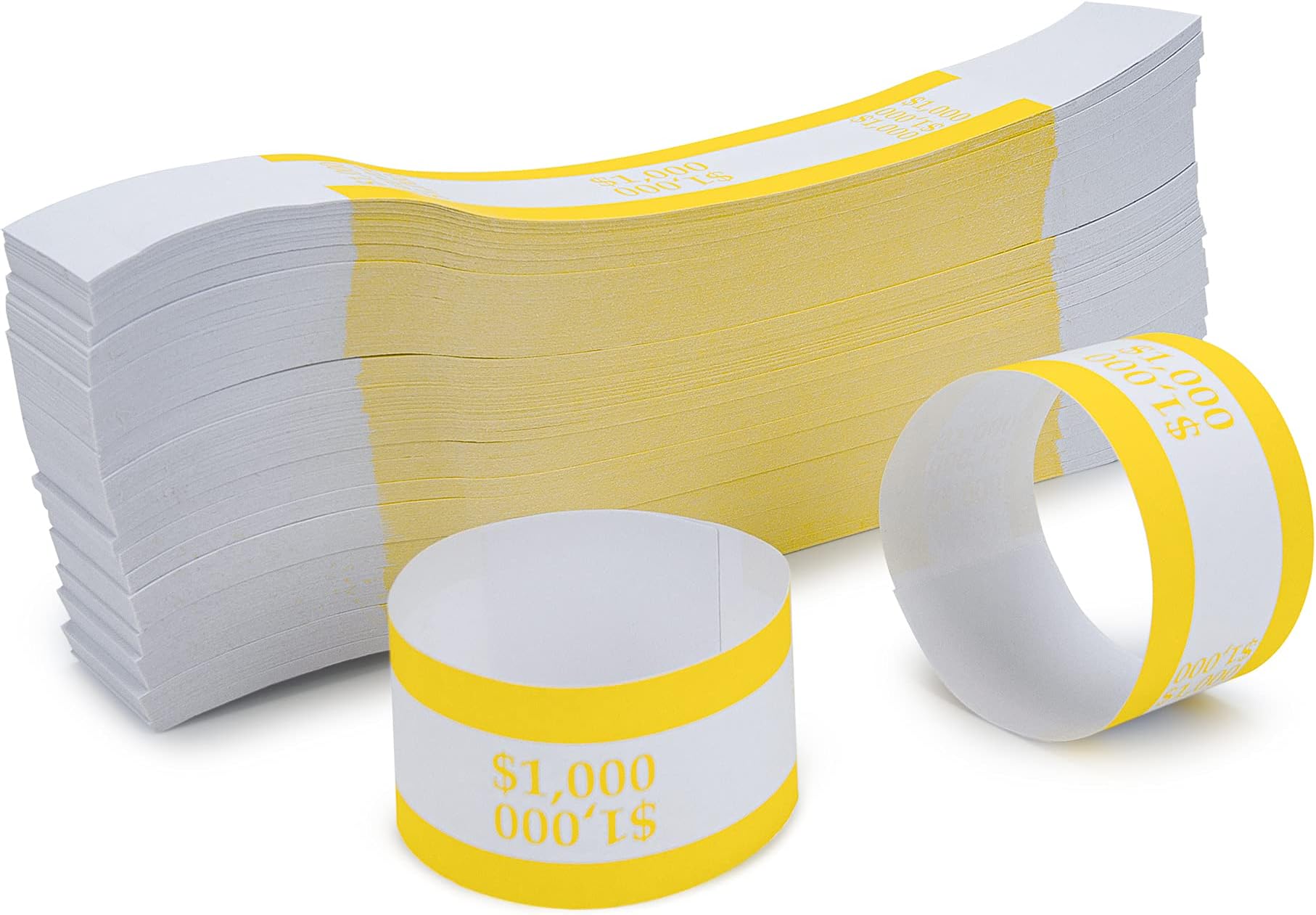 Amazon.com : ESSENTIAL Currency Straps – Bill Wrappers, Money Bands to ...