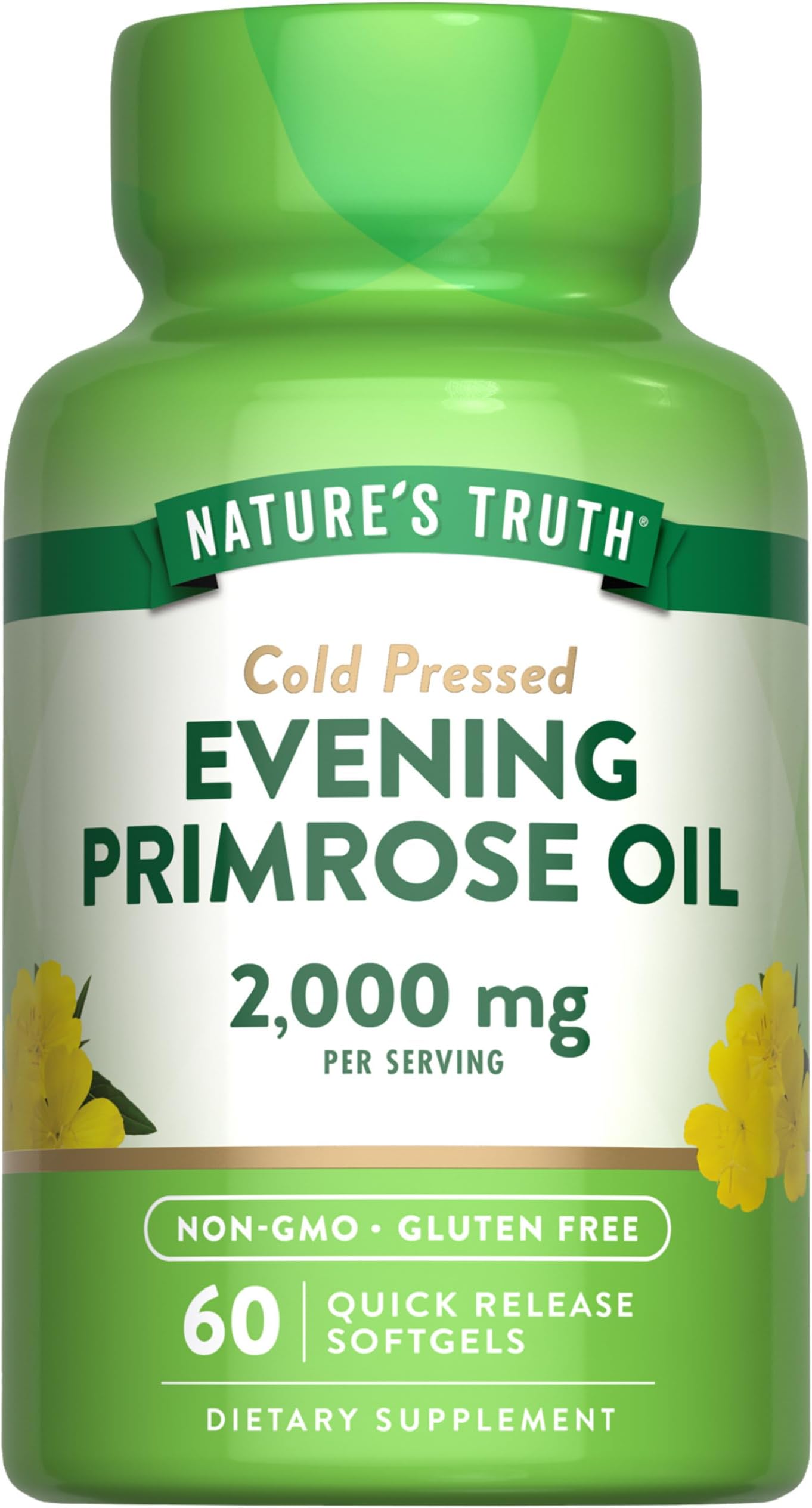 Amazon.com: Carlyle Evening Primrose Oil Capsules 1000mg | 80 Softgels ...