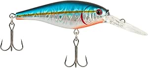 Amazon.com : Berkley Flicker Shad Fishing Lure, Slick Blue Alewife, 1/2 ...