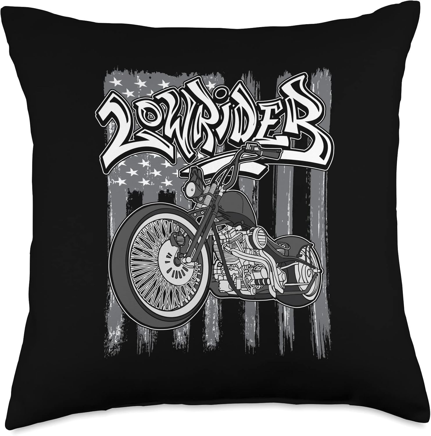 Amazon.com: Chicano Cholo Clothing, Latino Lowrider Bikes American Flag ...