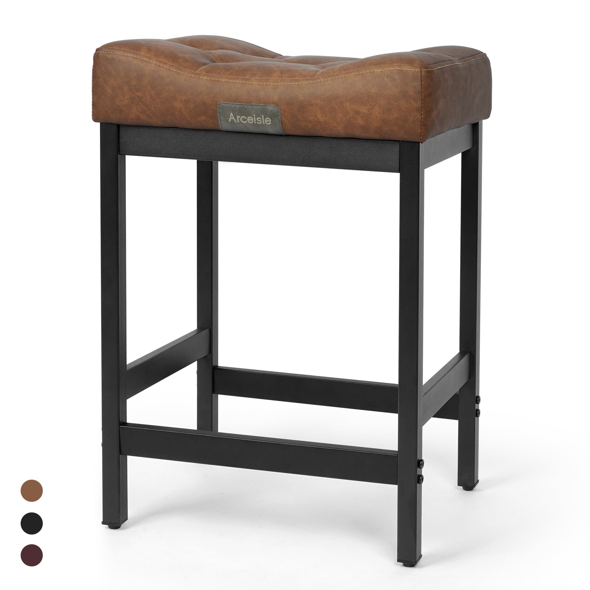 Amazon.com: Arceisle 24 inch Bar Stools for Kitchen, Bar Stools Set of ...