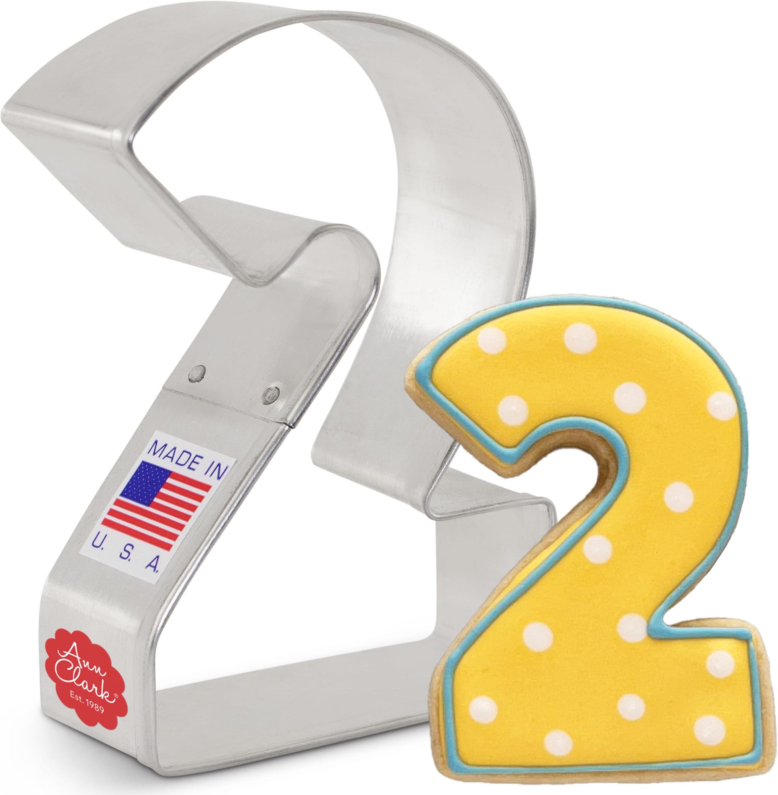 Amazon.com: NUMBER 2 WITH WORD BIRTHDAY ANNIVERSARY PARTY AGE DATE ...