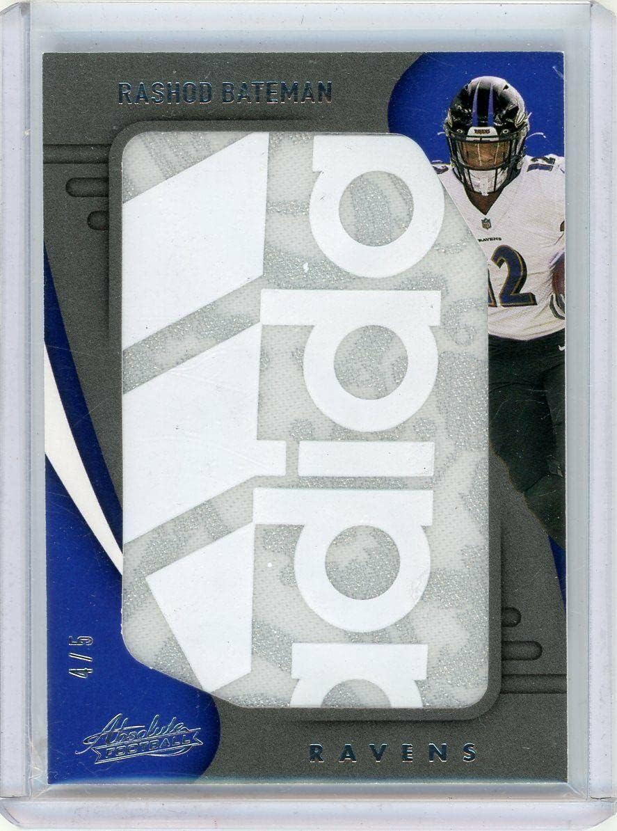 Amazon.com: 2021 Panini Absolute RASHOD BATEMAN Rookie Card Jumbo Patch ...