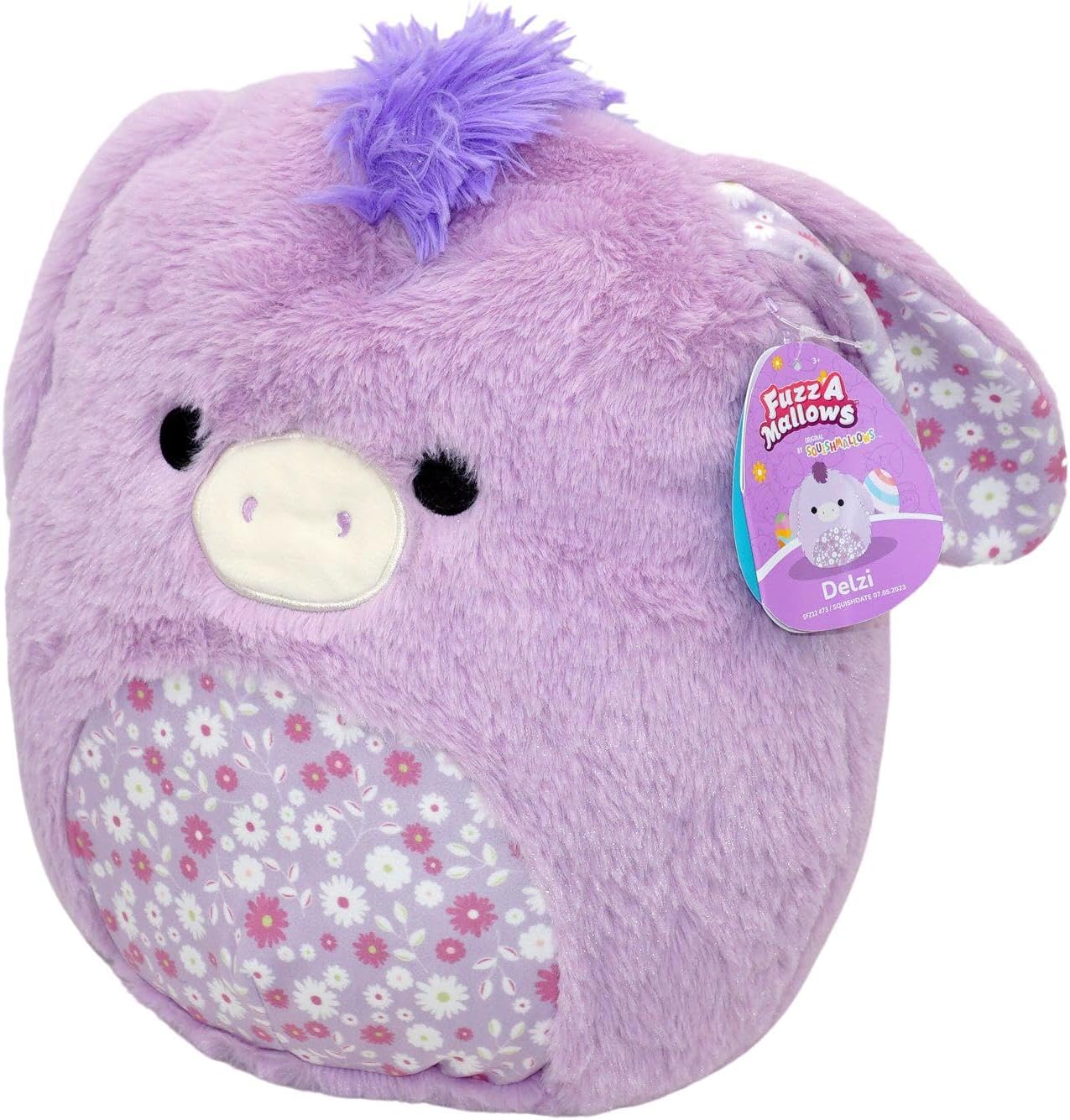 Amazon.com: Squishmallows - 30 cm P18 Fuzz A Mallows Plush - Delzi ...