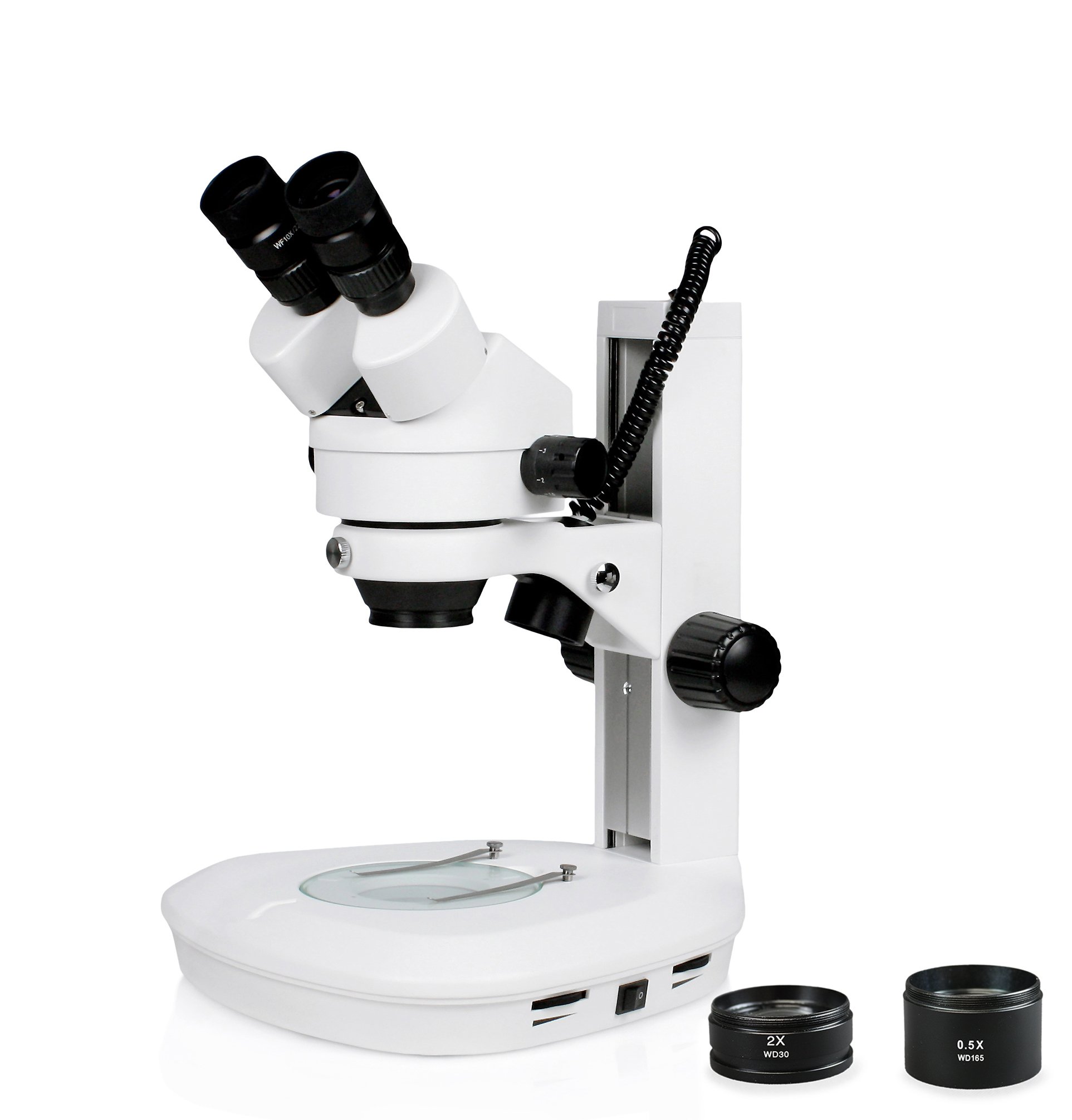 LED Illuminated Microscope Parco Scientific Binocular Stereo Microscope ...
