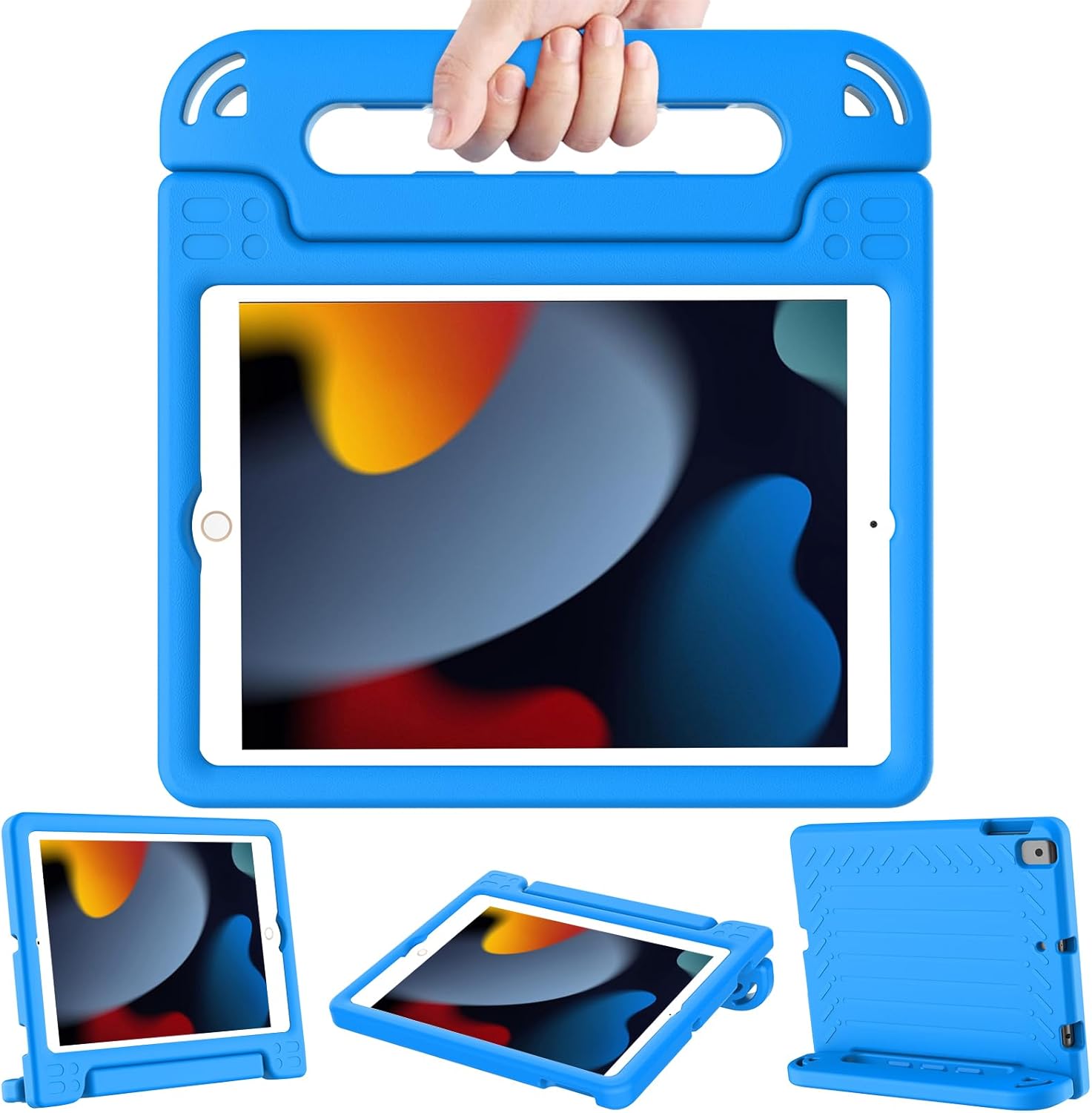 Amazon.com: LTROP Kids Case for iPad 9th/ 8th/ 7th Generation 10.2-inch ...