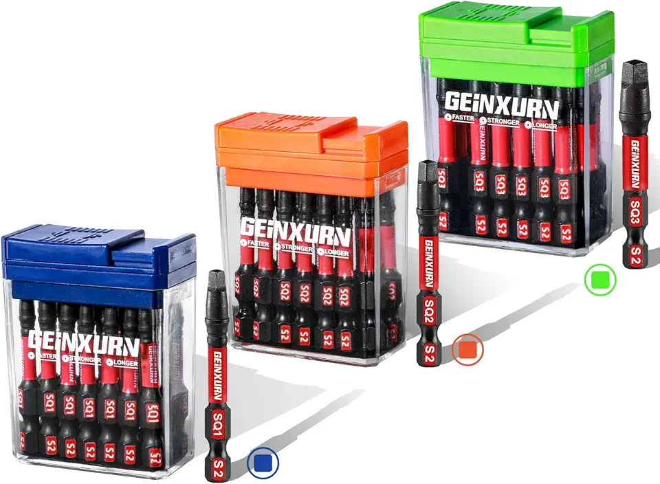 Square Drive Screw Bits: Understanding Standard Sizes | ShunTool