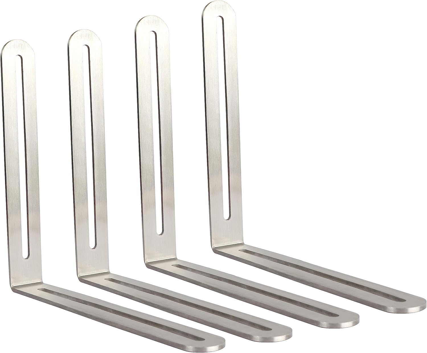 Amazon.com: Ogeee Shelf Bracket 4PCs, Floating Shelf Bracket with ...