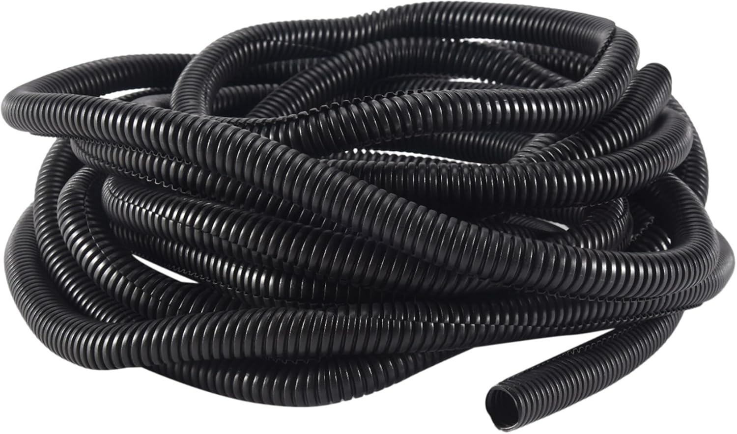 Amazon.com: ALOEU 20 Ft Split Wire Loom Conduit Polyethylene Tubing ...