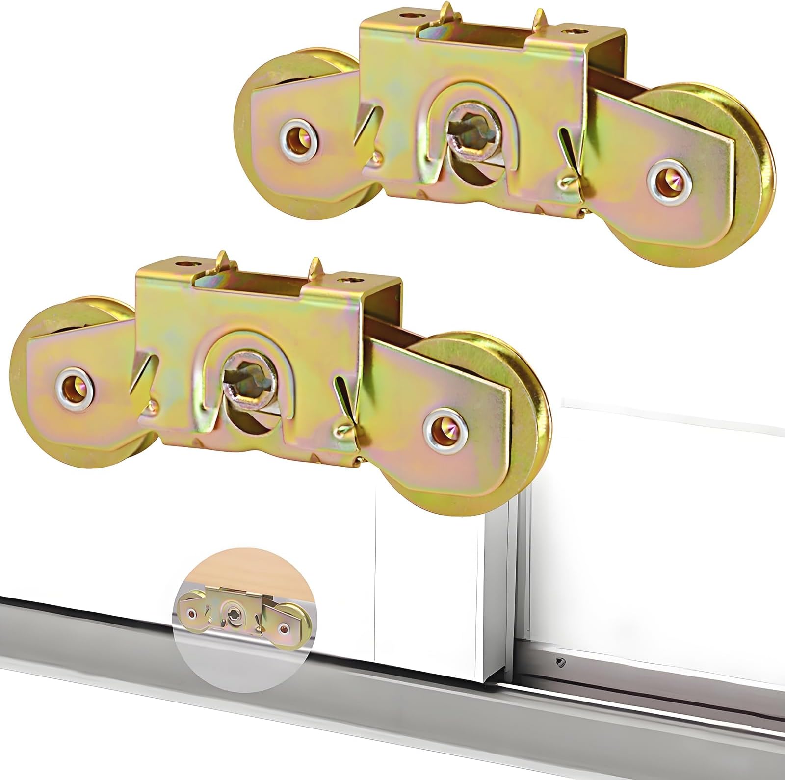 Sliding Screen Door Tension Spring Rollers Replacement with 1-1/4 ...