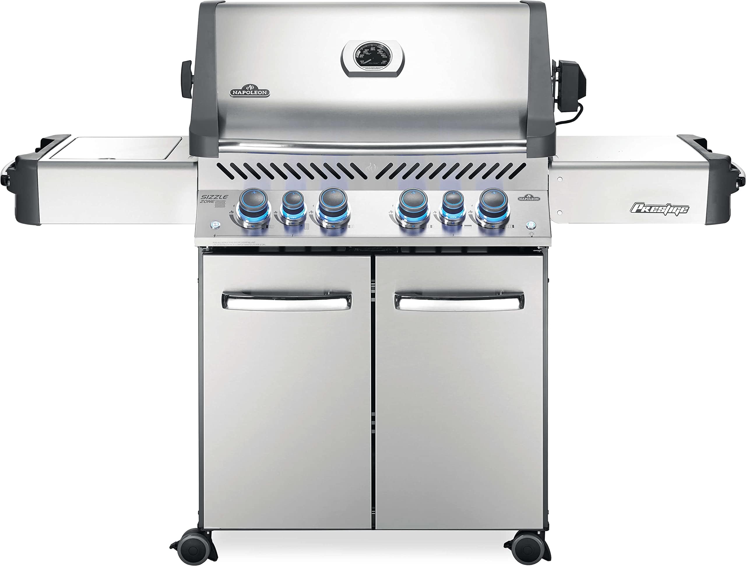 Amazon.com: Victory 3-Burner Propane Gas Grill With Infrared Side ...