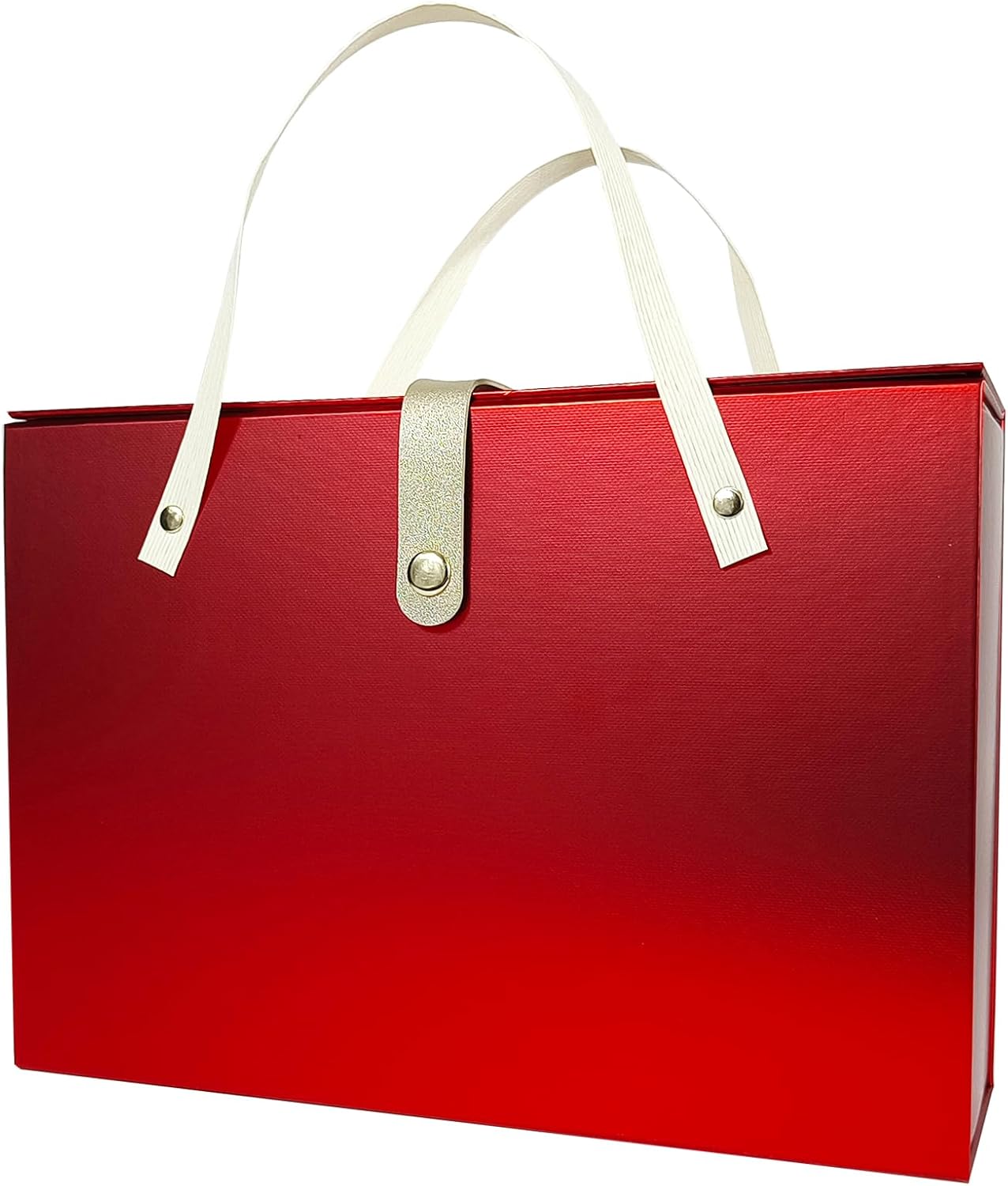 Amazon.com: PALITIGO Red Gift Box, 11x7.6x3.5 Inches Large Collapsible ...