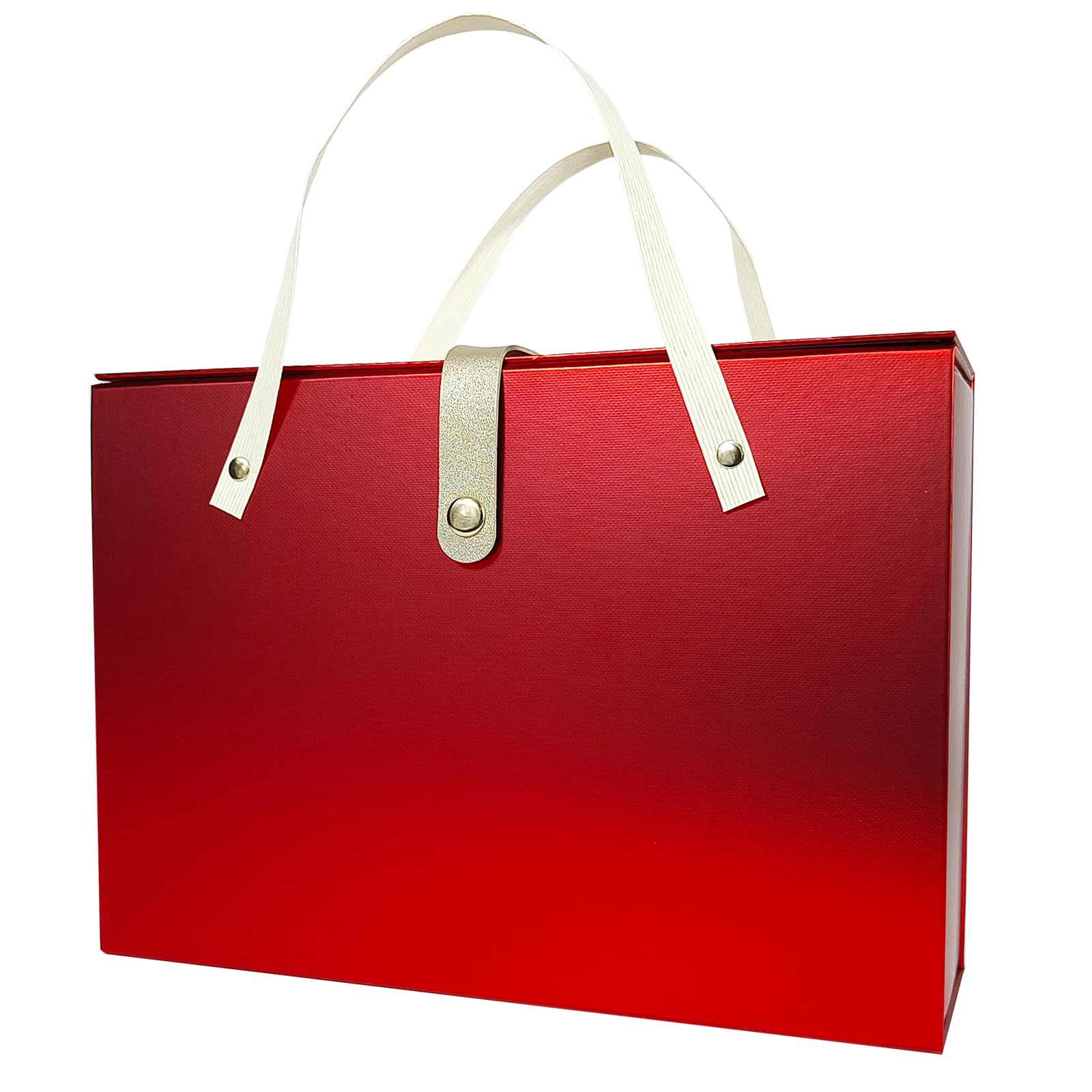 Amazon.com: PALITIGO Red Gift Box for Presents,11x7.6x3.5 Inches Large ...