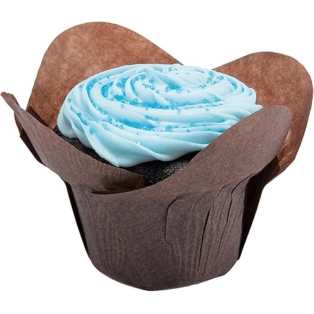 Amazon.com: Hoffmaster 611117 Tulip Cup Cupcake Wrapper/Baking Cup, 2 ...