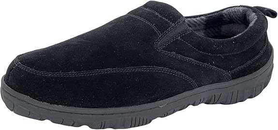 Amazon.com | Clarks Mens Slipper with Suede Leather Upper SAB30194A ...