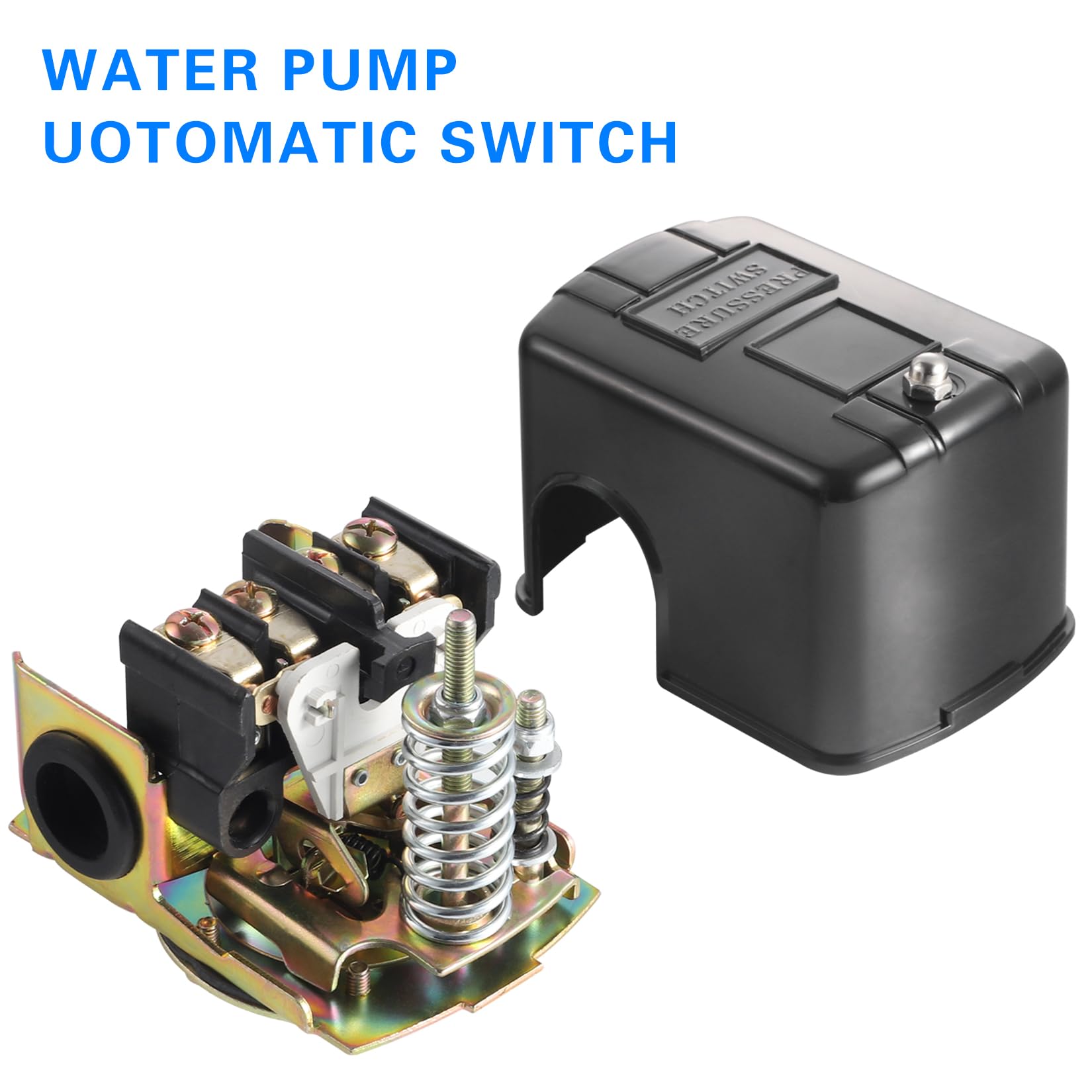 Snapklik.com : Pressure Switch For Well Pump, 20-40PSI, Adjustable ...