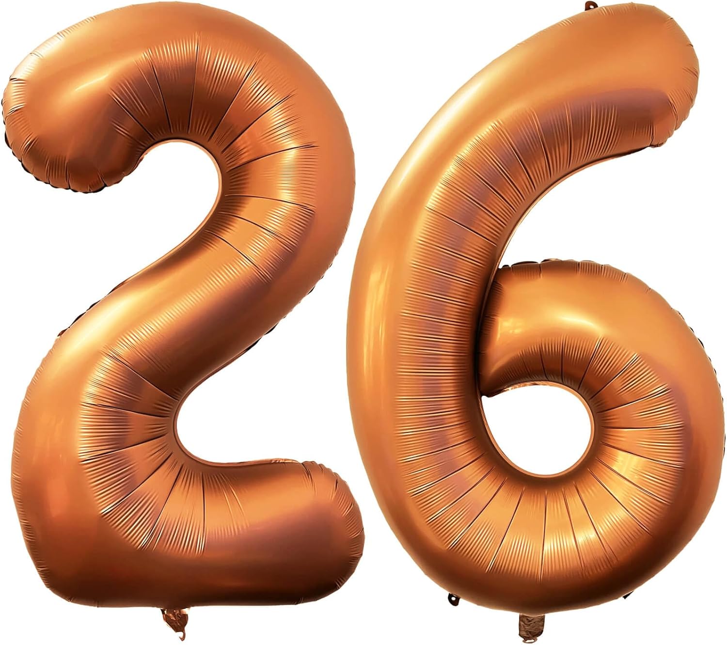 Amazon.com: Number 26 Giant Orange 40 Inch Foil Helium Balloons for ...