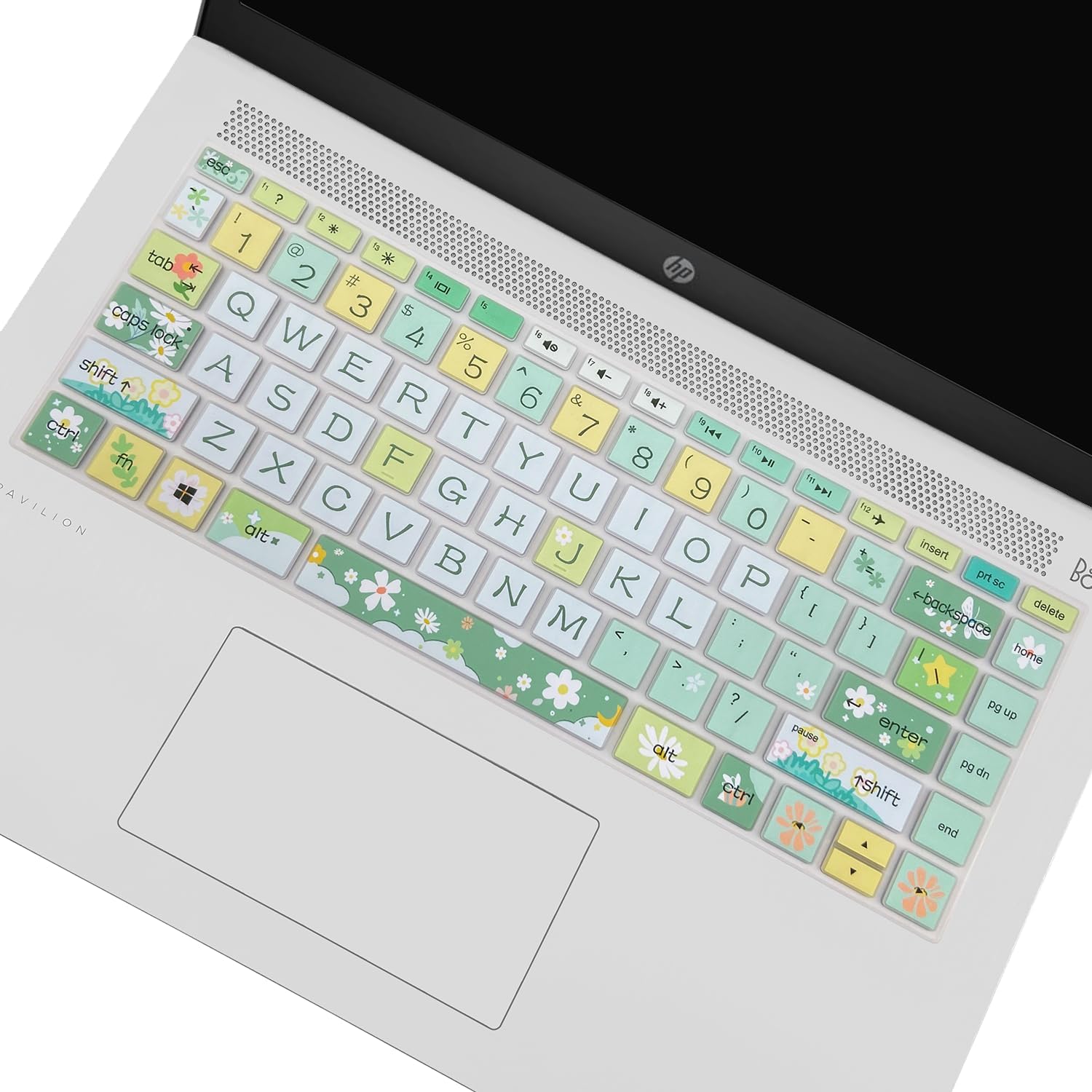 Amazon.com: Sanfulin Keyboard Cover for HP 14" Laptop/HP Pavilion x360 ...