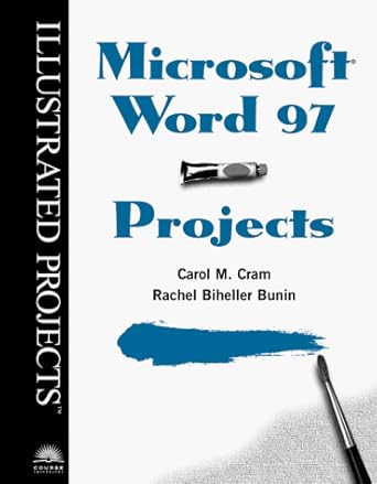 Microsoft Word 97 Illustrated Projects: Amazon.co.uk: Cram ...