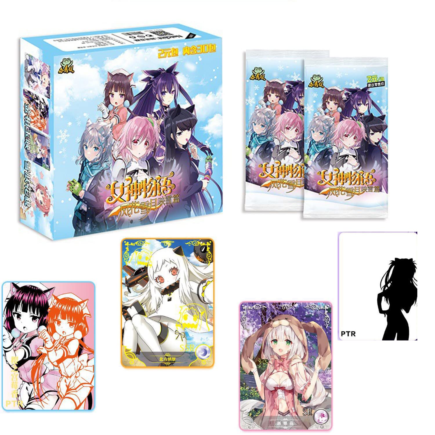 Buy Goddess Story TCG Collection Cards Goddess Story Anime Girls Game ...