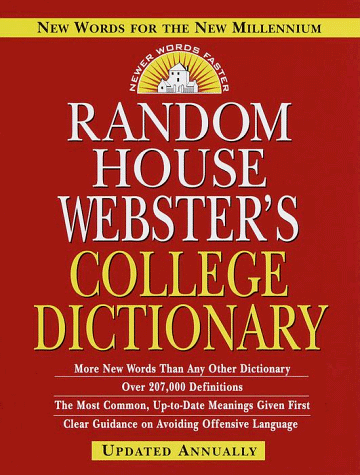 Amazon.com: Random House Webster's College Dictionary: 9780375407413 ...