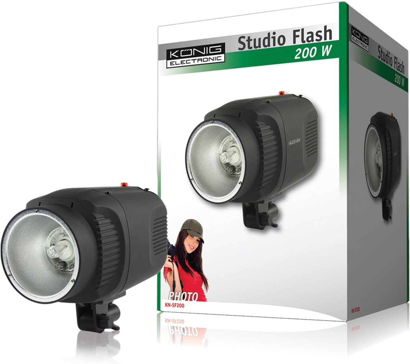 Konig 200W Studio Flash Light: Amazon.co.uk: Electronics & Photo