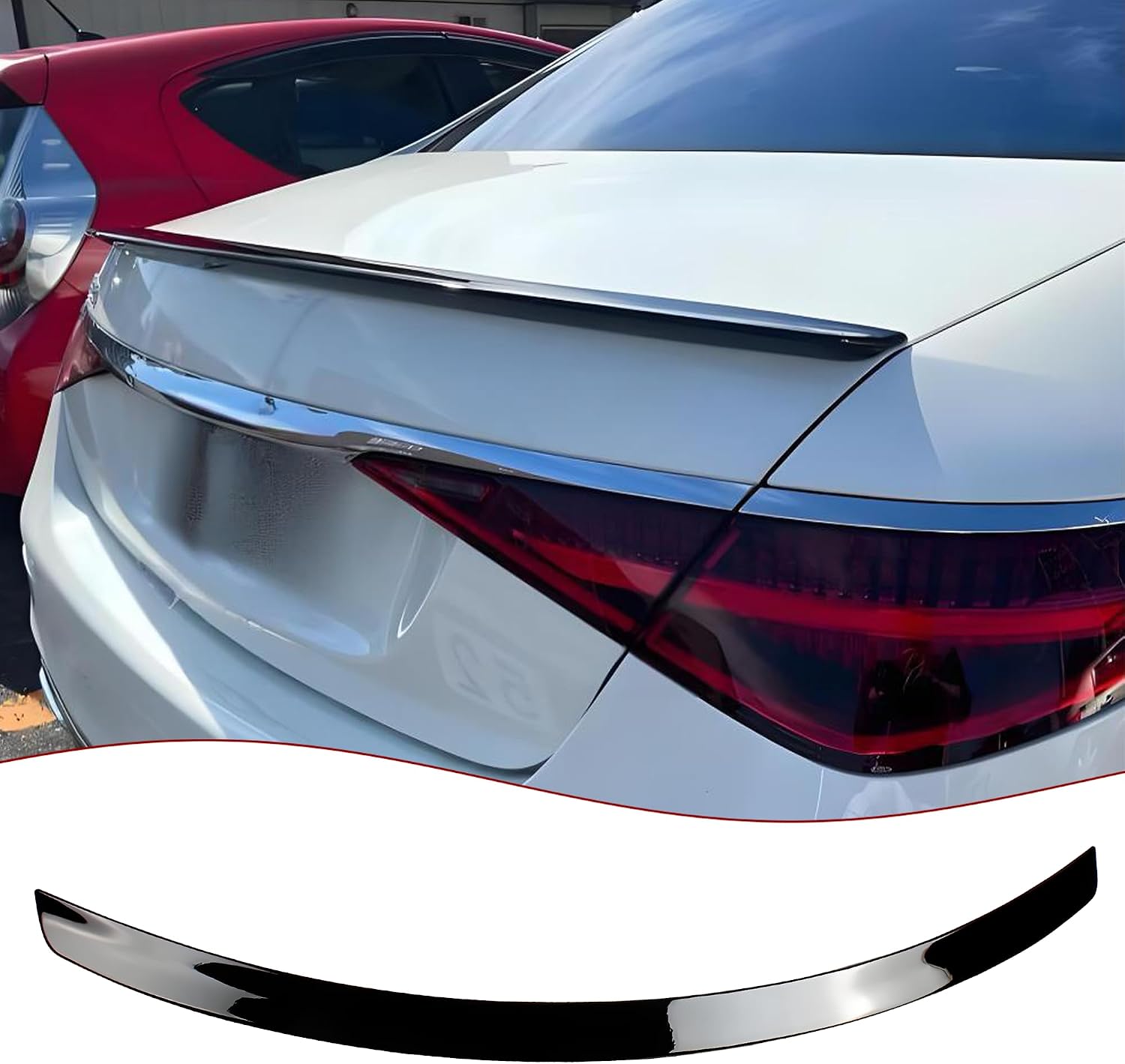 STSEV01 Rear Spoiler Wing Compatible with Mercedes Benz S Class W223 ...