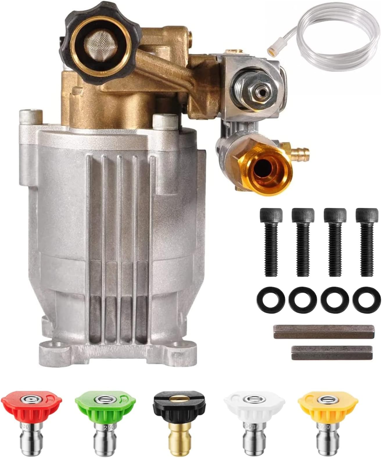 Amazon.com: Himore | 3000 PSI Pressure Washer Pump, Universal, 3/4 ...