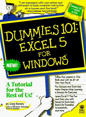 Amazon.com: Dummies 101: Excel 5 for Windows: 9781568846262: Harvey ...