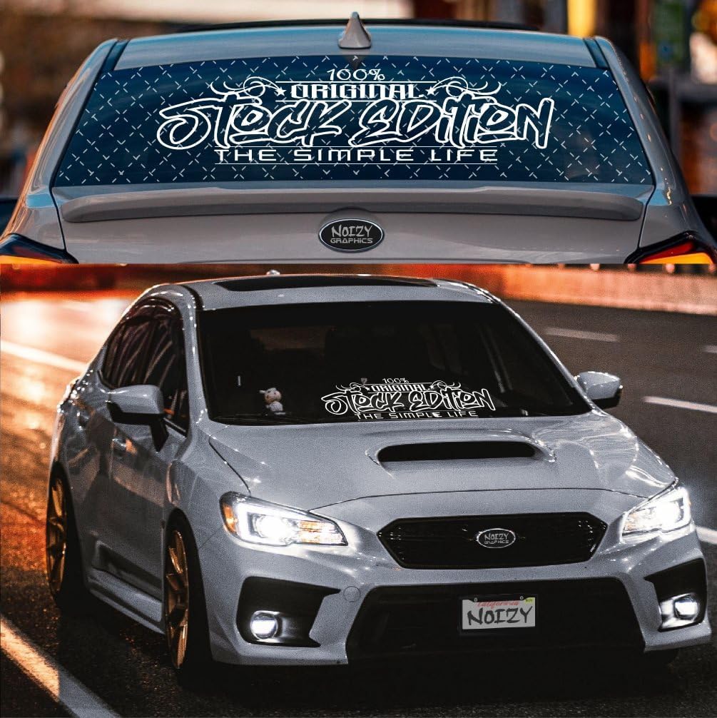 Amazon.com - 24" JDM Rear Window Decal Windshield Sticker RW-12 (20 ...