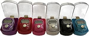 Tally Counter Crystal Bling Designed Digital LED Electronic Finger ...