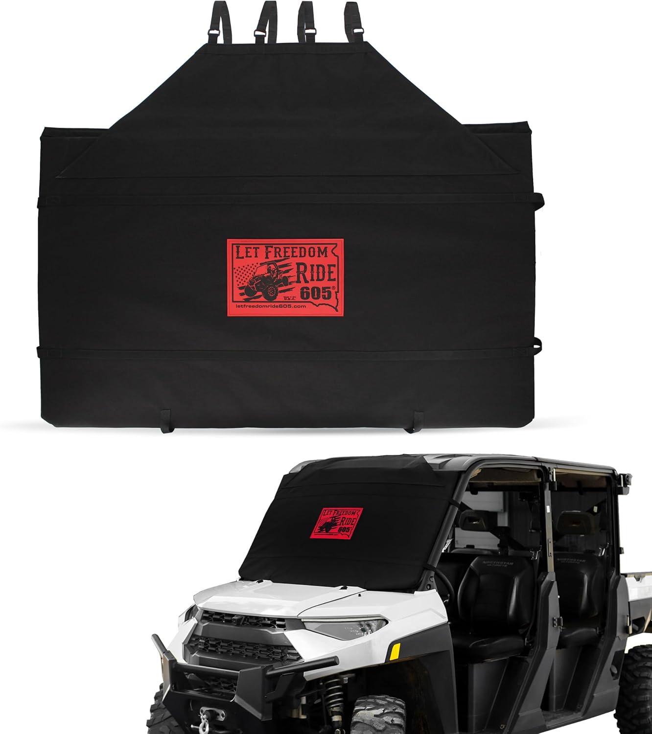 Amazon.com: Let Freedom Ride 605 CanAm Defender Ultimate UTV Windshield ...