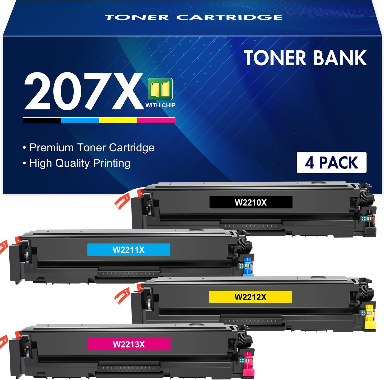 HP W2211A 207A Original LaserJet Toner Cartridge, Cyan, Single Pack ...