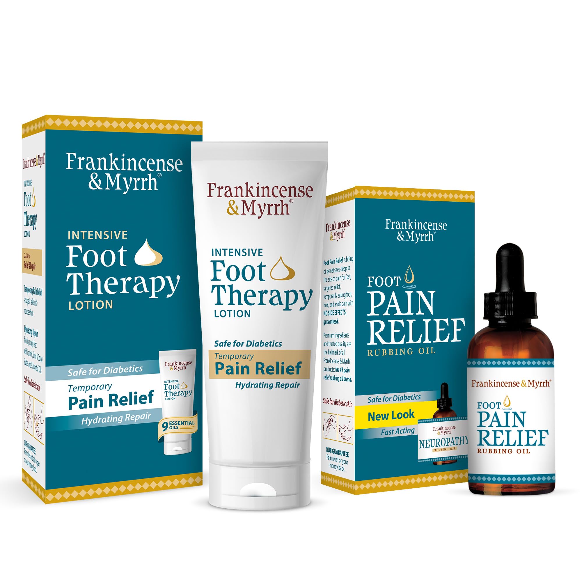 Amazon.com: FRANKINCENSE and MYRRH Foot Pain Combo Pack: Foot Pain ...