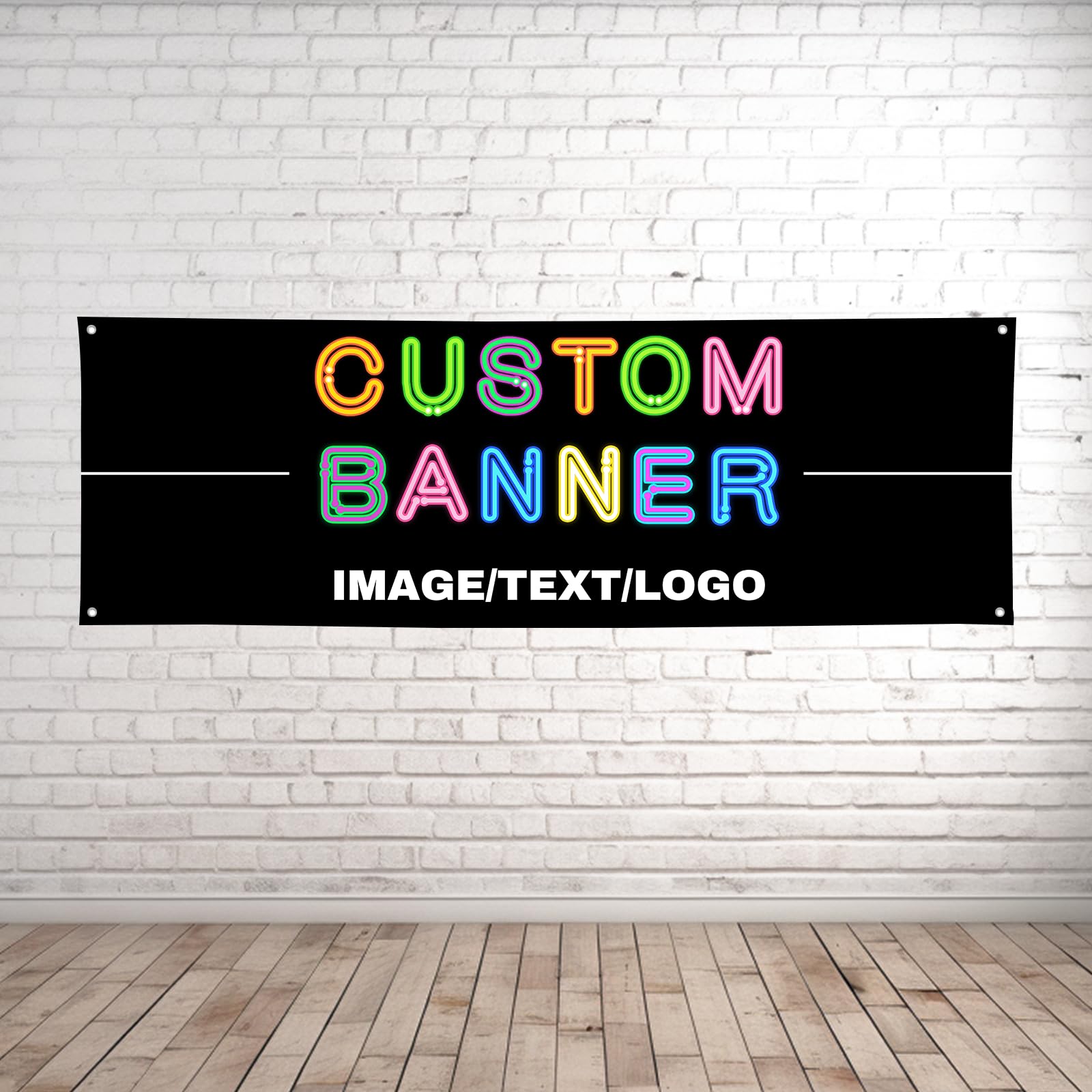 Amazon.com: Custom Banners and Signs Customize Make Your Own Banner ...
