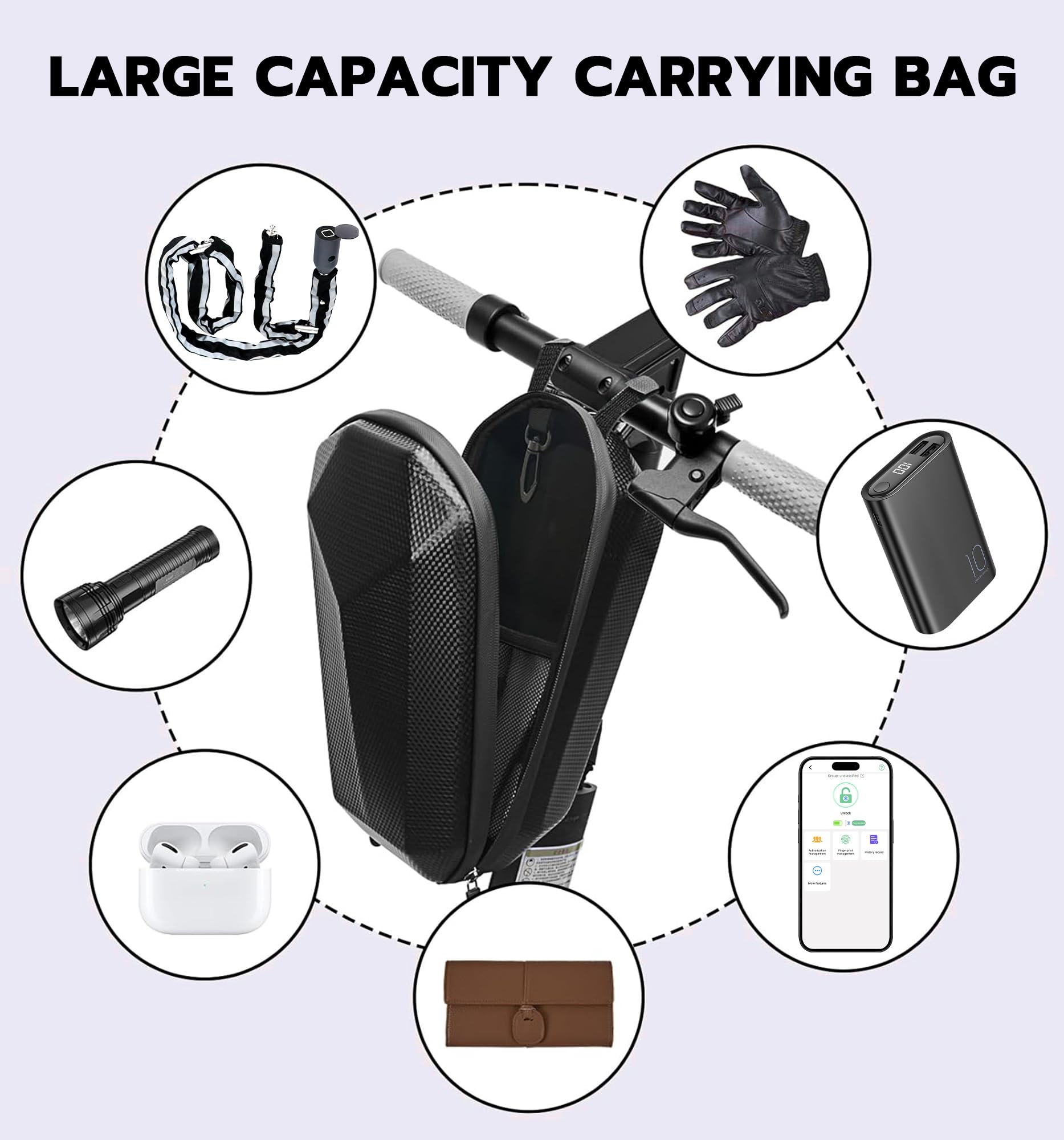 Snapklik.com : Scooter Chain Lock, Electric Scooter Accessories ...
