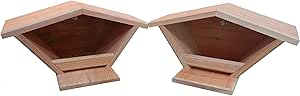 Amazon.com: Generic 2 Cedar Dove Nesting Boxes : Home & Kitchen