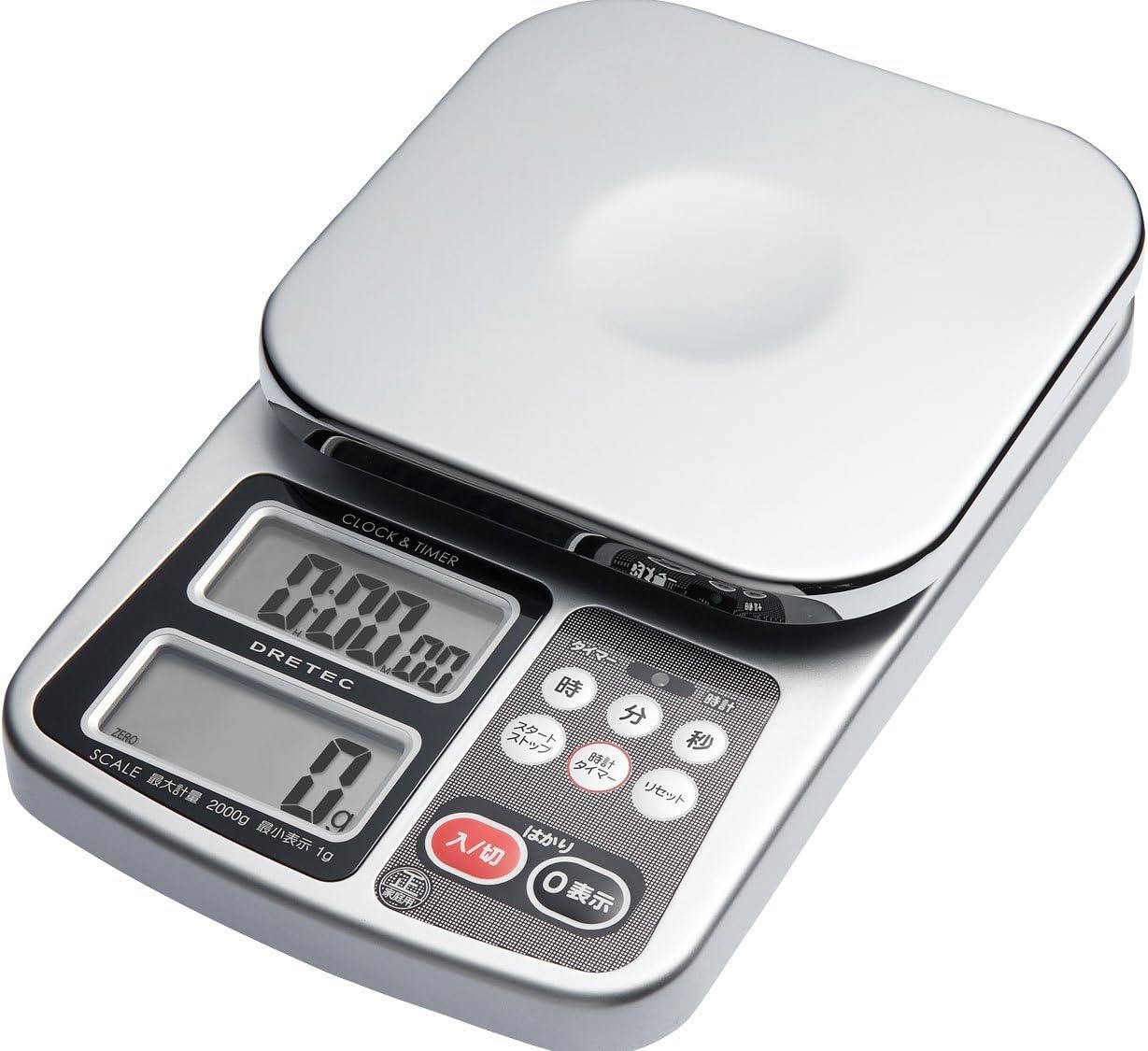 Amazon.com: DRETEC Multi-Scale 2kg KS-210SV : Home & Kitchen