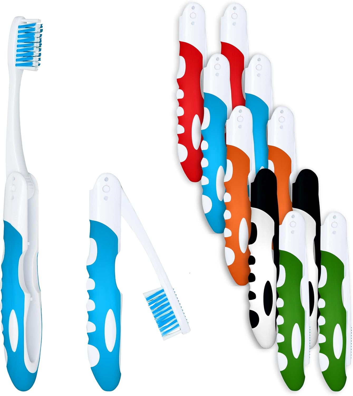 Amazon.com : Urban Essentials Foldable Travel Toothbrush - Individually ...