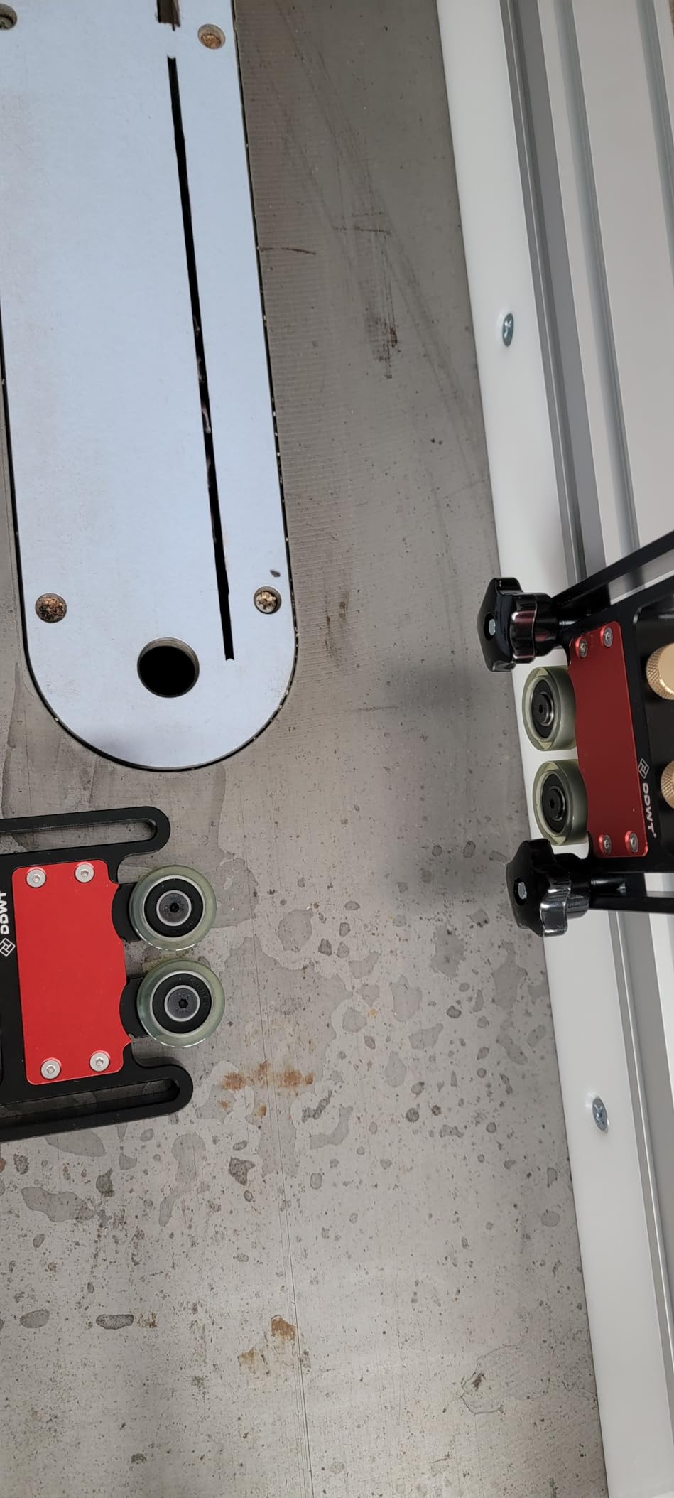 Amazon.com: DDWT Updated Bearing Roller Featherboards Feather Boards ...