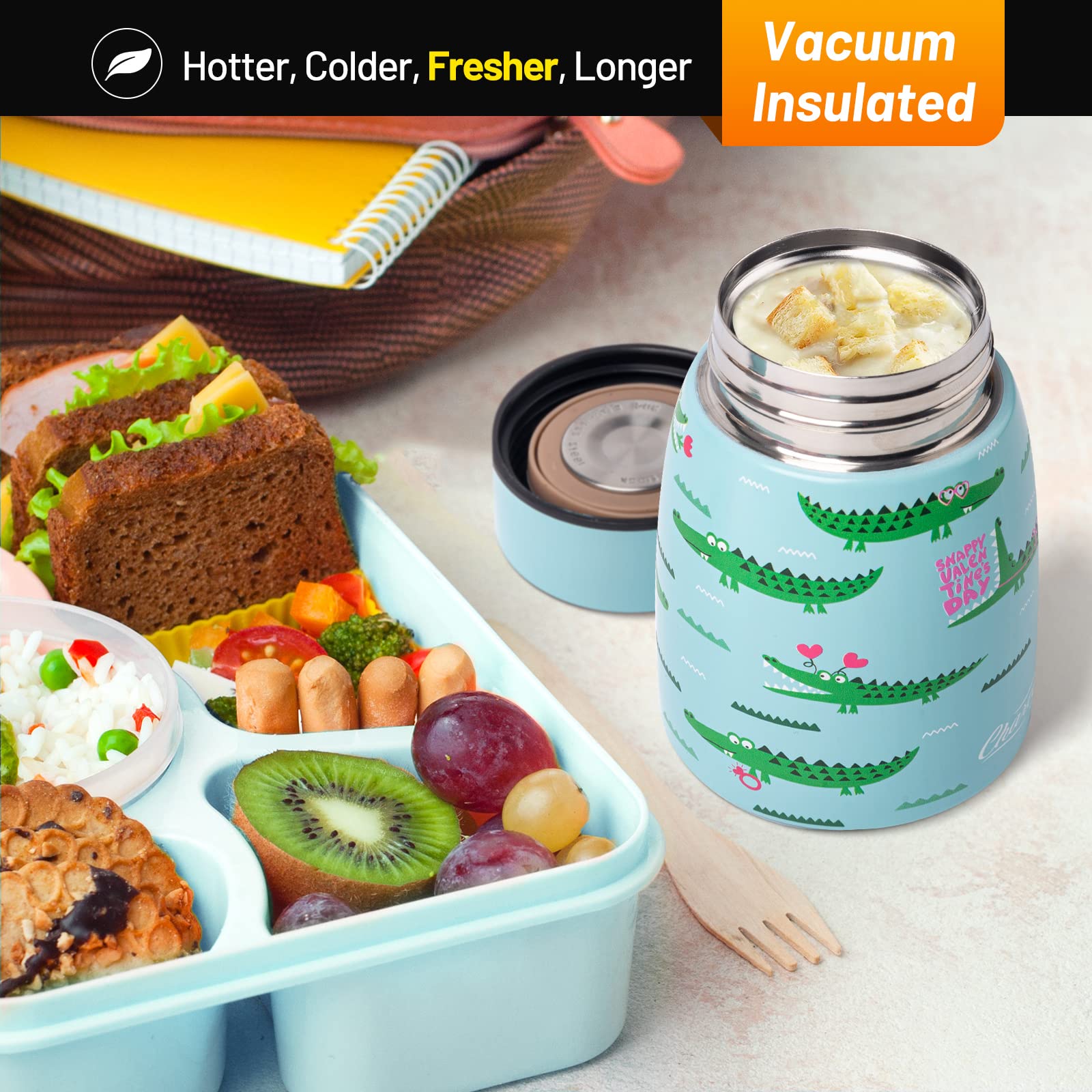 Snapklik.com : Charcy 11oz Thermo For Hot Food