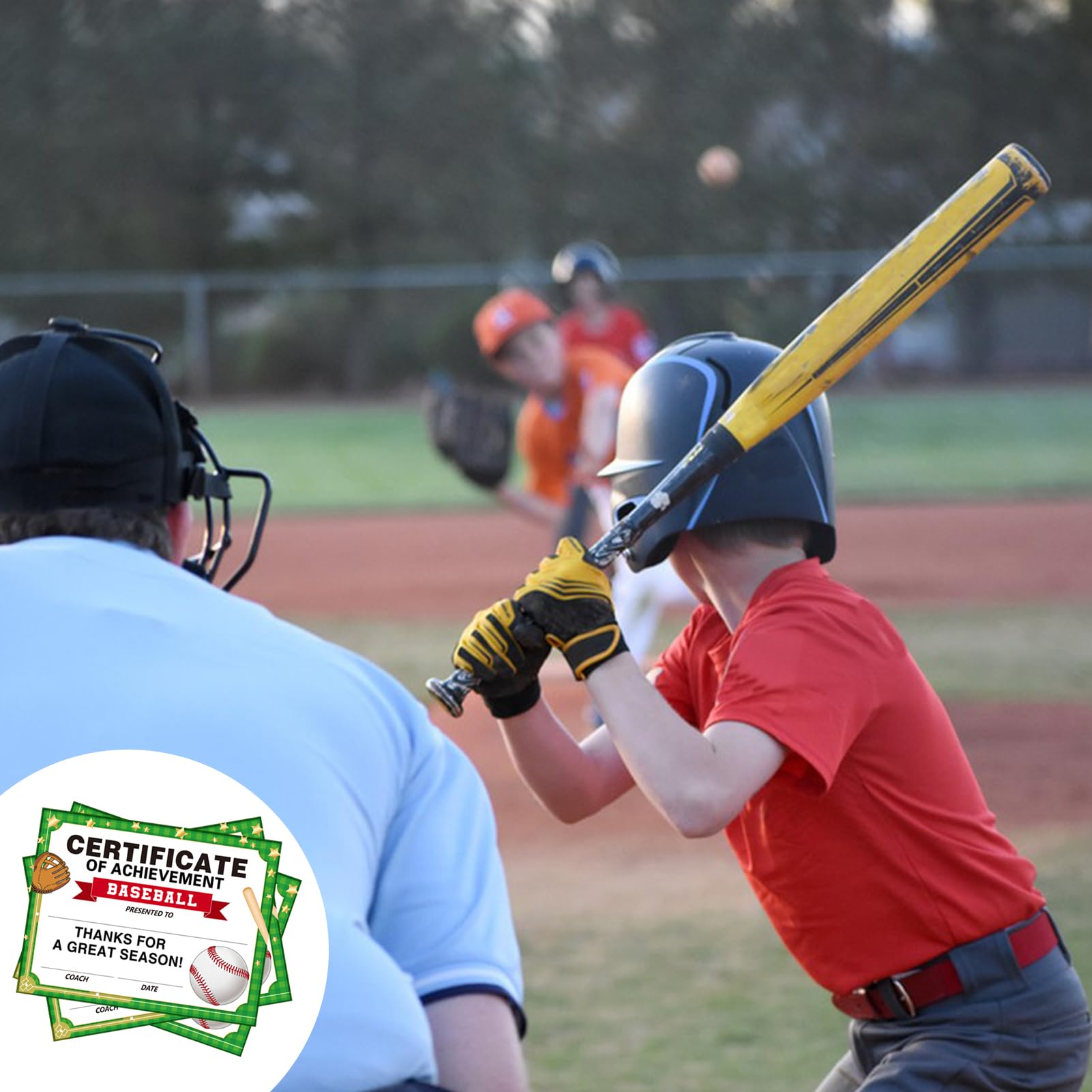Snapklik.com : 30 Baseball Achievement Award Certificates For Kids ...