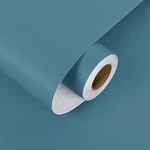 HotDecor Navy Blue Wallpaper Sticky Back Plastic Roll Self Adhesive ...